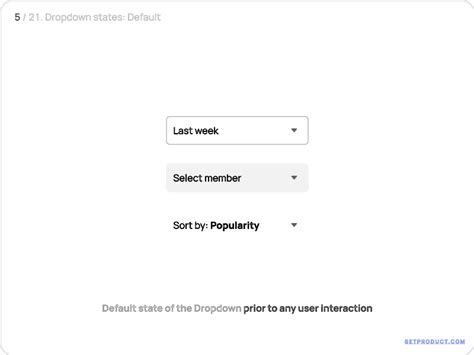 Dropdown UI Design Anatomy UX And Use Cases A Comprehensive Guide
