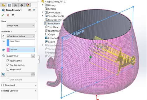 Getting Start With Solidworks Mesh Modeling Ime Wiki