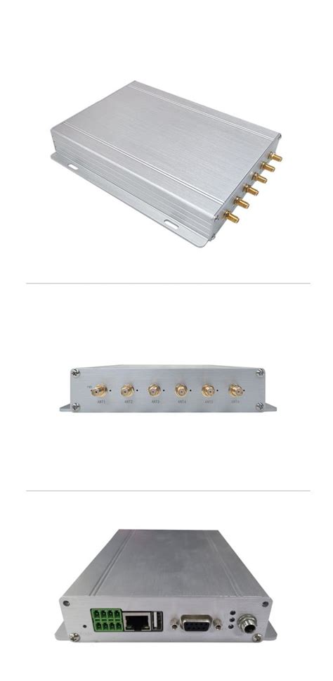 MHz Six Ports RFID Reader ISO HF Long Range Medium Power RFID Reader Common Card