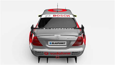 Mercedes Benz Dtm 2002 Season 3d Model By Jdaniel 92