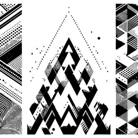 Premium Vector Triangular Pattern