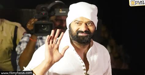 Double Bonanza For Fans On Prabhas S Birthday Filmy Focus