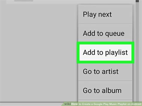 How To Create A Google Play Music Playlist On Android Steps