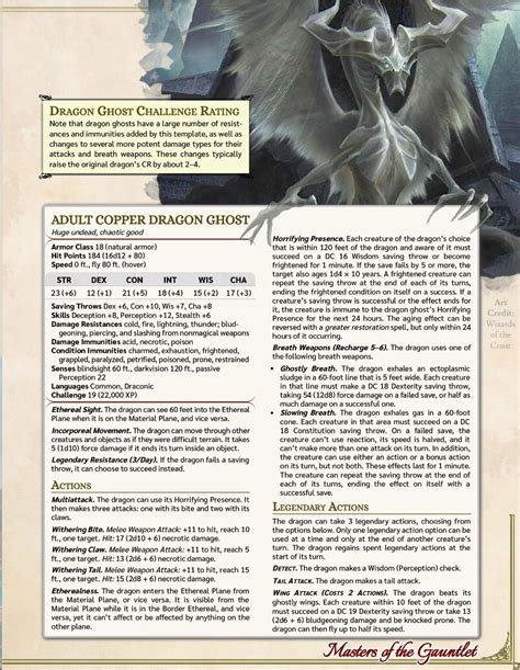 Ghost Dragon Dungeons And Dragon Dnd Dragons Dungeons And Dragons