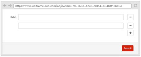 Advanced Web Form Creation—wolfram Documentation