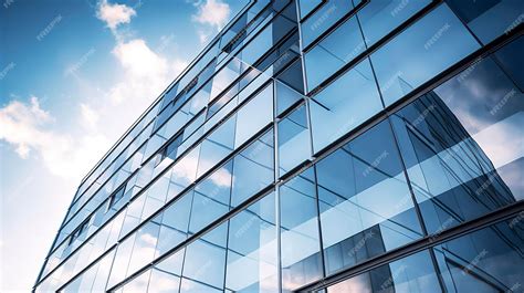 Premium Ai Image A Photo Of A Modern Building Facade With Clean Lines
