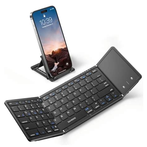 Samsers Computers Laptops And Parts Samsers Foldable Bluetooth Keyboard With Touchpad