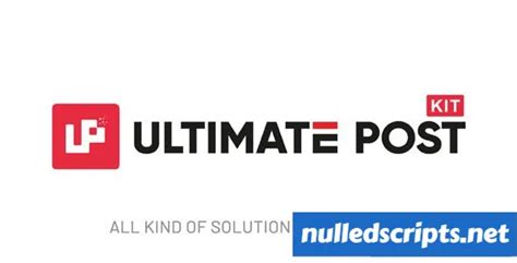 nulled scripts ultimate post kit pro for elementor v3 10 7