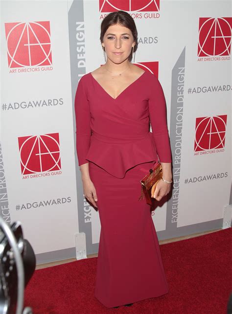 Mayim Bialik At Art Directors Guild Excellence In Production Design
