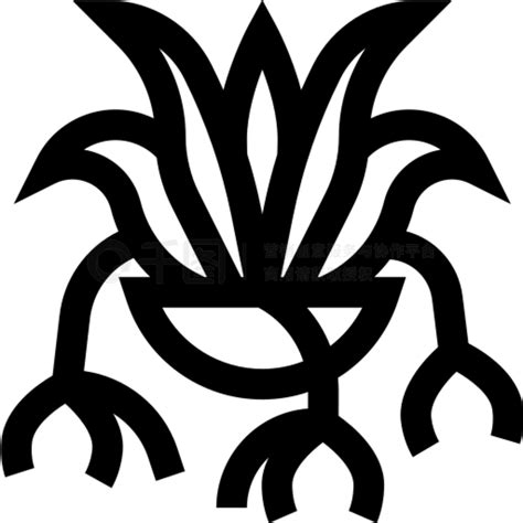 花盆网页ui 吊兰 模板免费下载 Svg格式 512像素 编号47571948 千图网