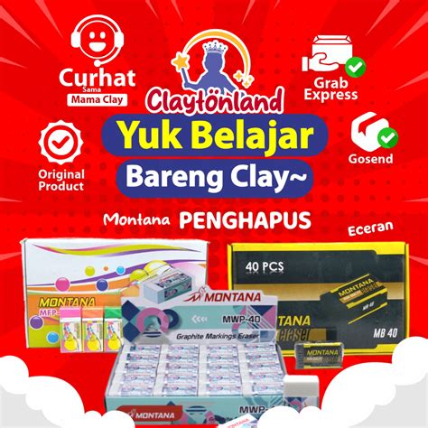 Jual Penghapus Setip Stip Penghapus Murah Kecil Montana Eceran