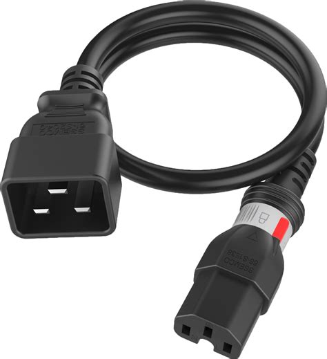 S Lock C20 C15 Power Cord