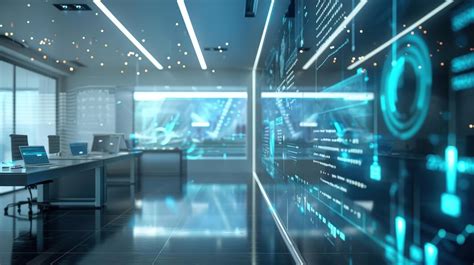 Digital Financial Data Analysis Interface Ai Generative Premium Ai Generated Image