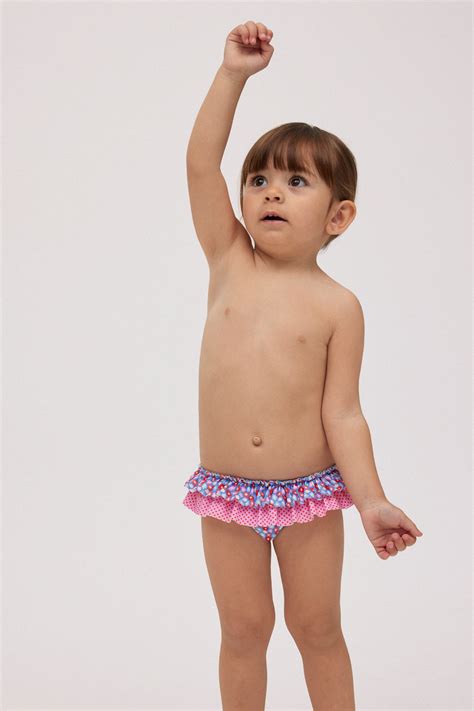 97050 6 Culetin Estampado Volantes Nina Ysabel Mora Multicolor