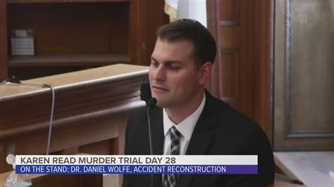 Karen Read Murder Trial Dr Daniel Wolfe Part 2 Day 28