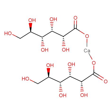 Calcium Gluconate Molecular Structure ในปี 2025