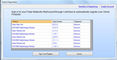 Registering Your DSX CableAnalyzer Flukenetworks Com