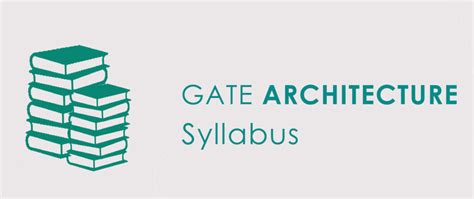 gate architecture syllabus 2024 gate architecture and planning