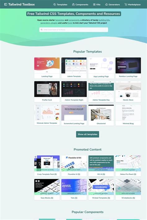 Free Tailwind Css Ui Components And Resources Artofit