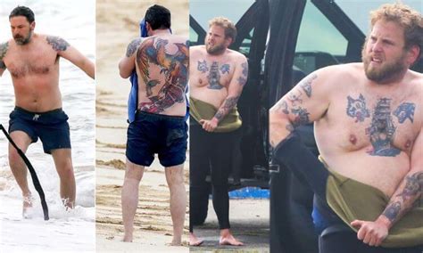 Jonah Hill Tattoos Also Ordering That Suit And Slicking My Hair Back