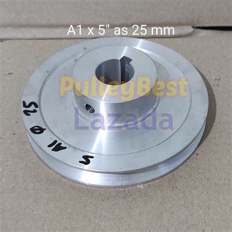 Pulley Pully Inch As Mm Jalur A Model Mangkok Poly Alumunium Lazada Indonesia