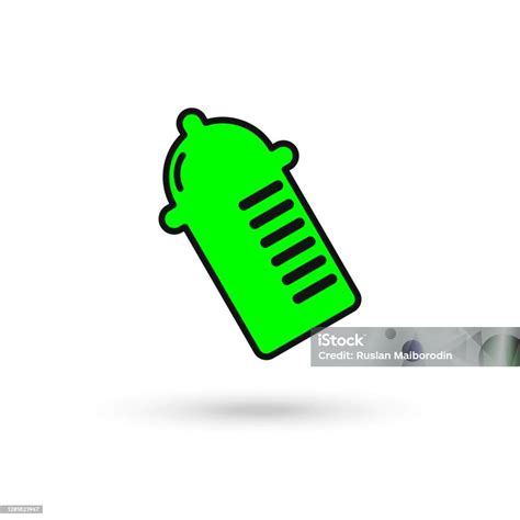 녹색 플라스틱 아기 마시는 아이콘 손잡이가 달린 유아 주물 컵 실리콘 병의 라인 아트 일러스트 0명에 대한 스톡 벡터 아트 및