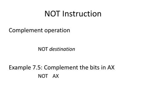 ppt lecture 5 logical bitwise and multiplication division