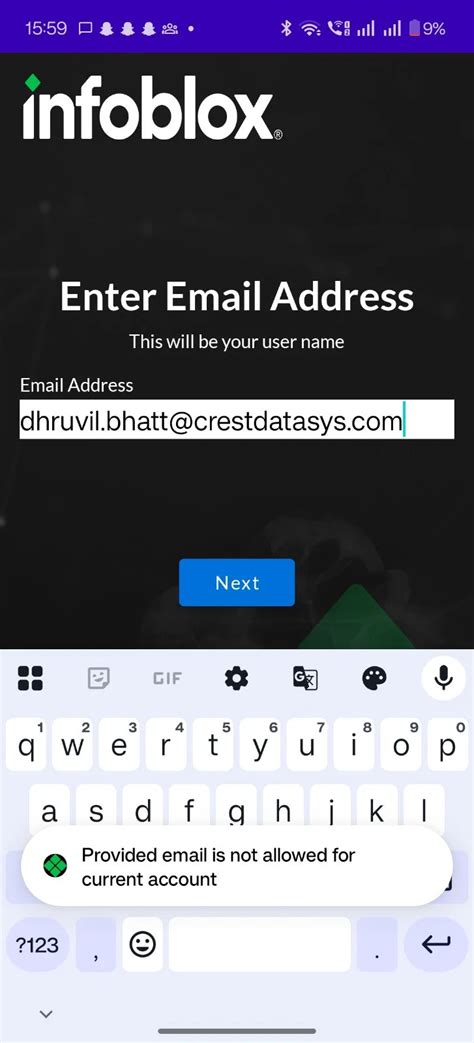 Facing Error While Connecting Mobile Device Android And Ios Using