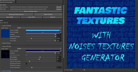 Noises Textures Generator Utilities Tools Unity Asset Store