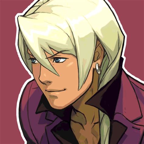 Klavier Gavin Icon Cute Profile Pictures Phoenix Wright Profile Picture