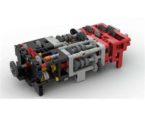 Lego Moc 12 Speed Gearbox By Technicbrickpower Rebrickable Build With Lego