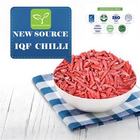 Frozen Chilli Quality Frozen Fruits And Vegetables Supplier From