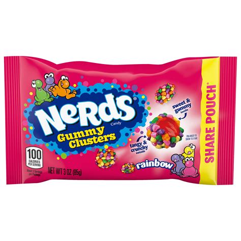 Nerds Gummy Clusters Rainbow 3 Oz