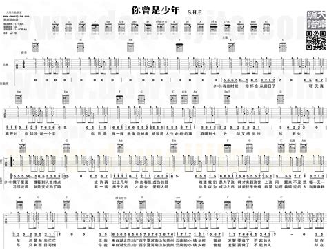 《你曾是少年吉他谱》