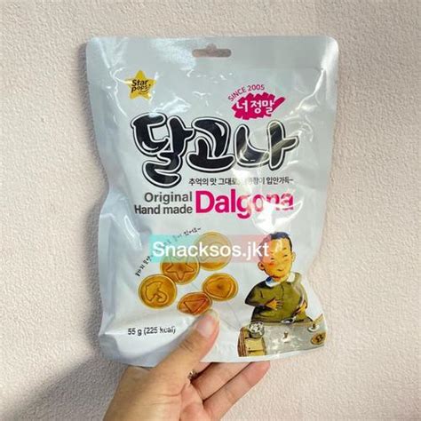 Jual Hanul Food Dalgona Stick Candy Permen Korea Jakarta Utara