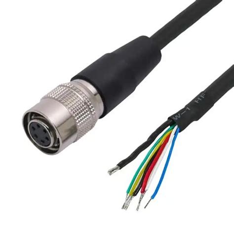 Buy Wholesale China Industrial Camera Power Cable Hirose Pin Female Hr A Circular Connector