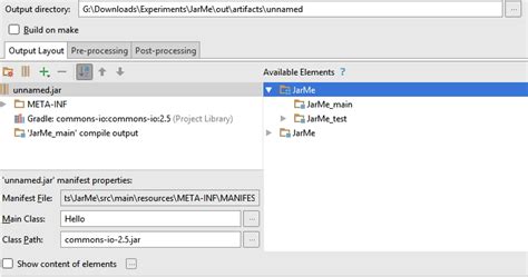 Java Cannot Run Jar File Could Not Find Or Load Main Class Hello Stack Overflow