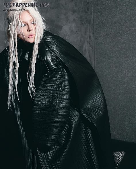 Lady Gaga Sexy In Haus Editorial X Claude Montana Photos The