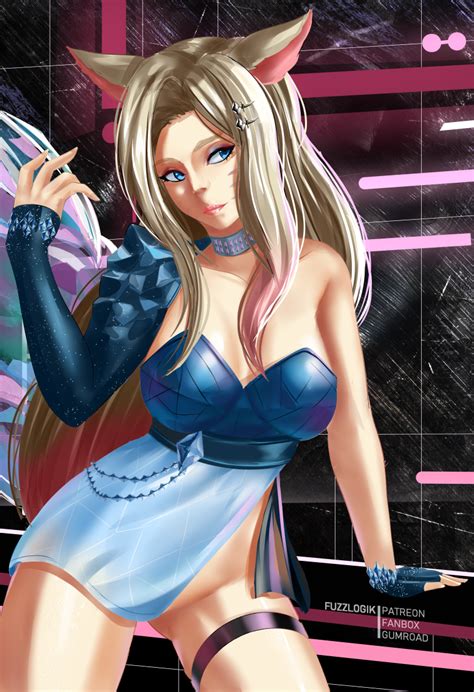 Ahri By Fuzzlogik Hentai Foundry