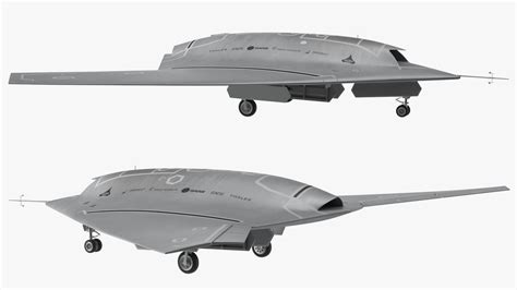 Dassault Neuron Stealth Ucav Rigged 3d Model 99 Max Free3d