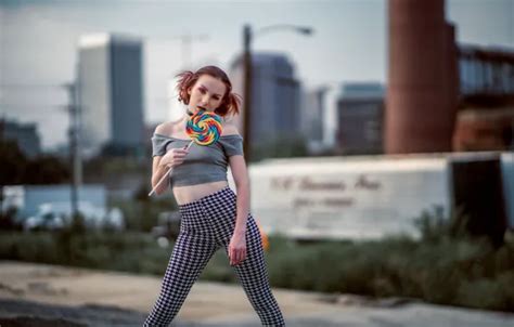 Wallpaper Girl Pose Candy For Mobile And Desktop Section девушки