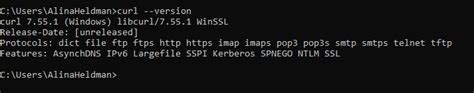 Как отправить запрос Post Json через консоль C помощью Сurl в Windows