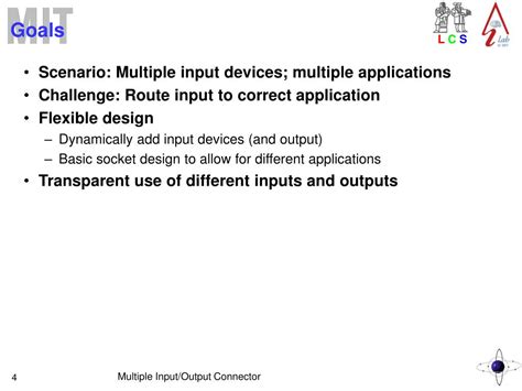 ppt multiple input output connector powerpoint presentation free