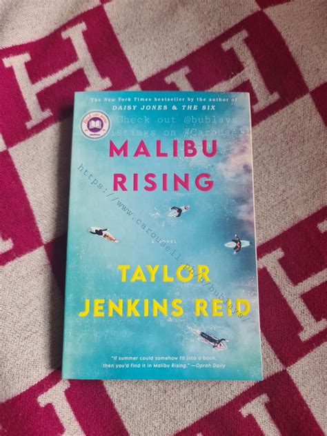 Malibu Rising By Taylor Jenkins Reid Hobbies And Toys Books And Magazines