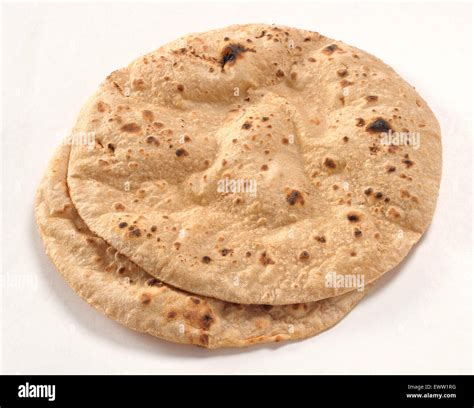 Fresh And Sex Chapati Roti Préparés Avec De La Farine De Blé Pur Photo