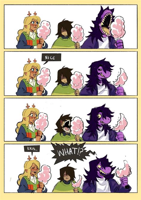 Noelle Holiday Kris Deltarune Susie Deltarune Deltarune