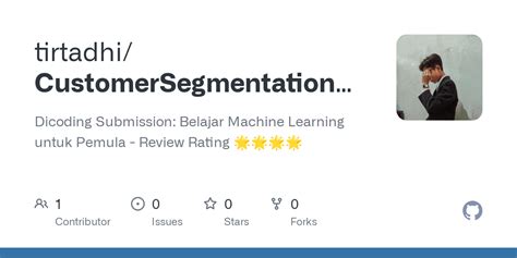 Github Tirtadhi Customersegmentation Ml Dicoding Submission Belajar Machine Learning Untuk