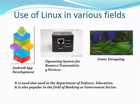 Linux Operating System Ppt Pptx Operating Systems Computer