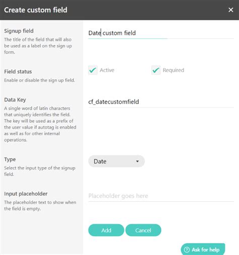 How To Add Custom Sign Up Fields In The Sign Up Form Learnworlds Help