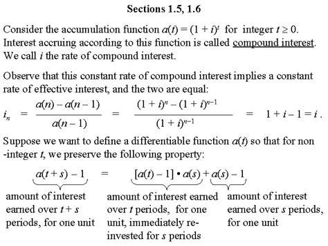 Sections Consider The Accumulation